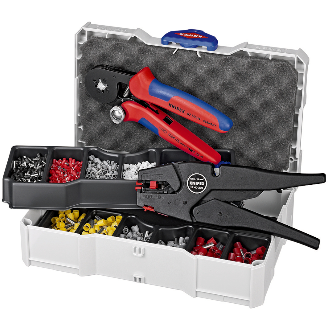 KNIPEX 97 90 10 Crimp Assortment for end sleeves in TANOS MINI ...
