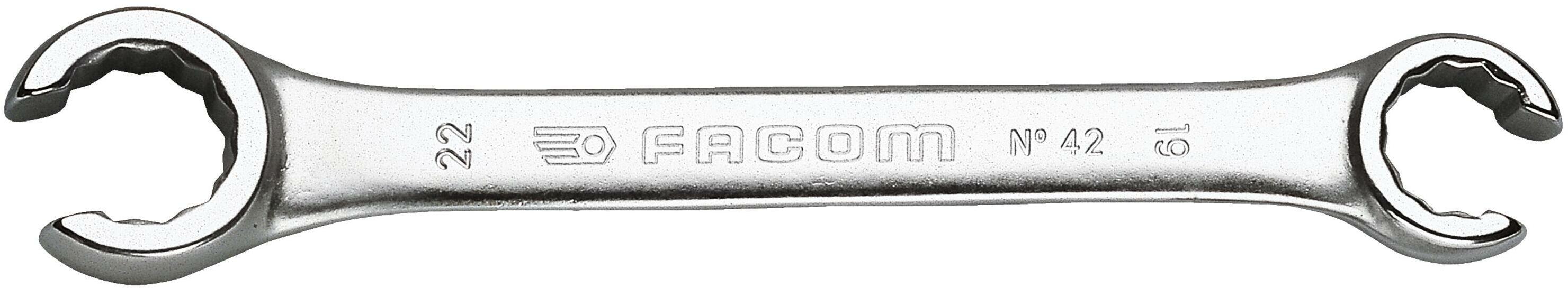 FACOM 42.30X32 open ring spanner 15° bent 30x32 mm 275mm | Klium
