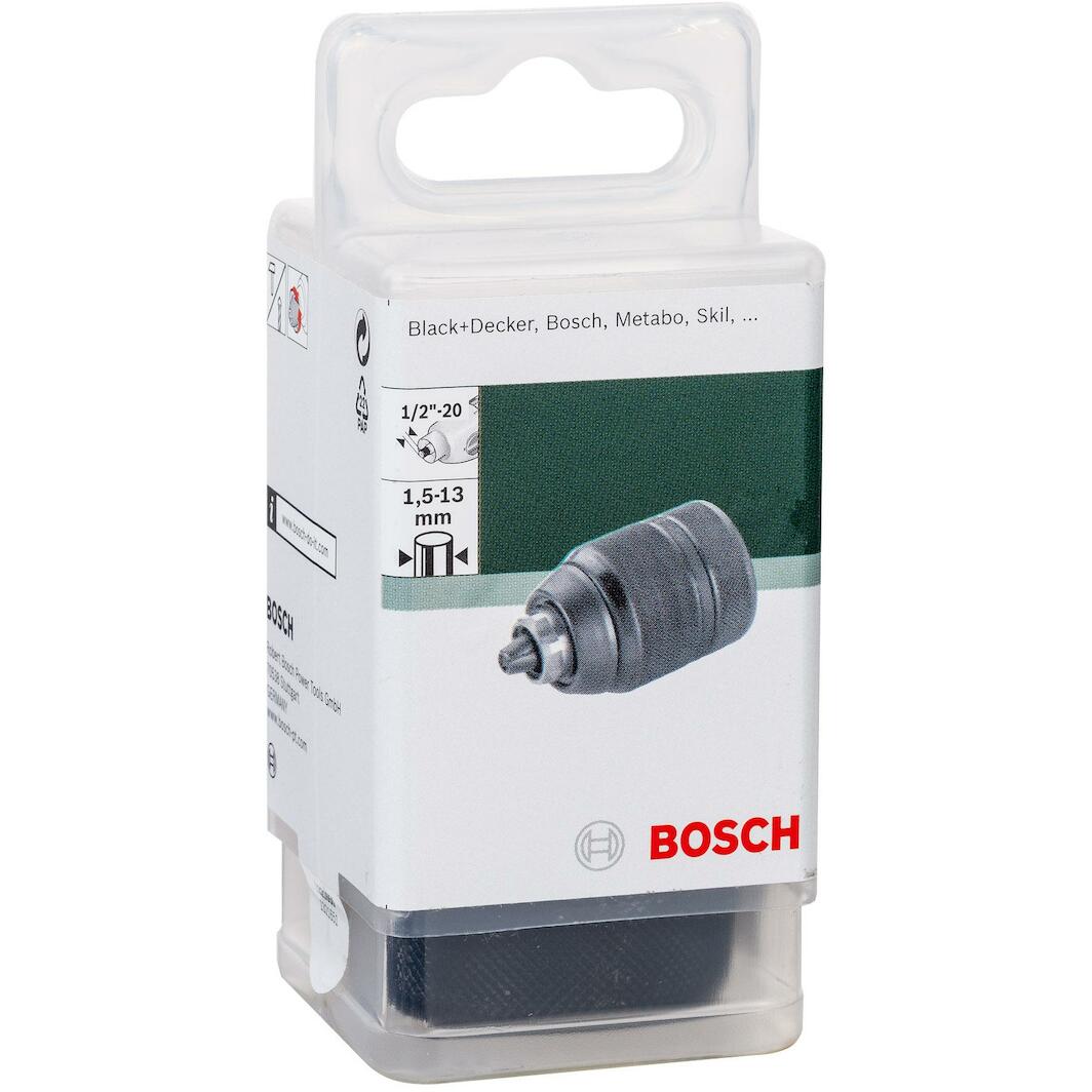 BOSCH 2609255704 rapid-clamping drill chuck heavy duty 1.5-13 1/2"-20 ...