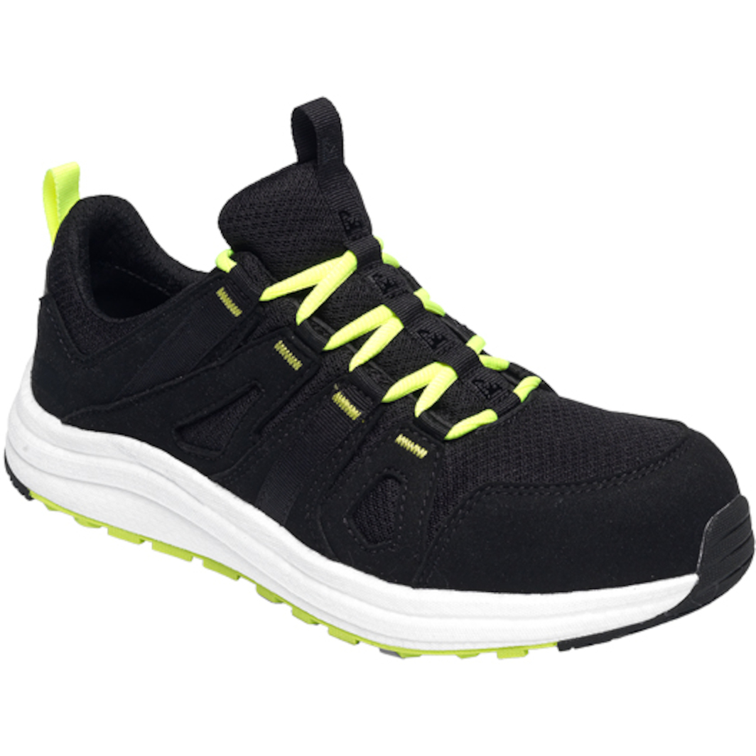EMMA E-BOUNCE D S1PS work shoe low (black/white/lime) - MM80010143 | Klium