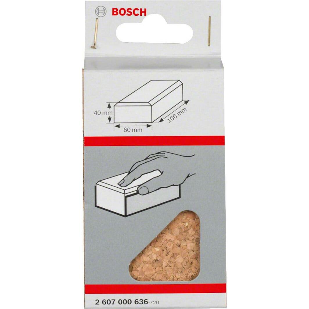 BOSCH 2607000636 hand sanding block 60 x 100 mm | Klium