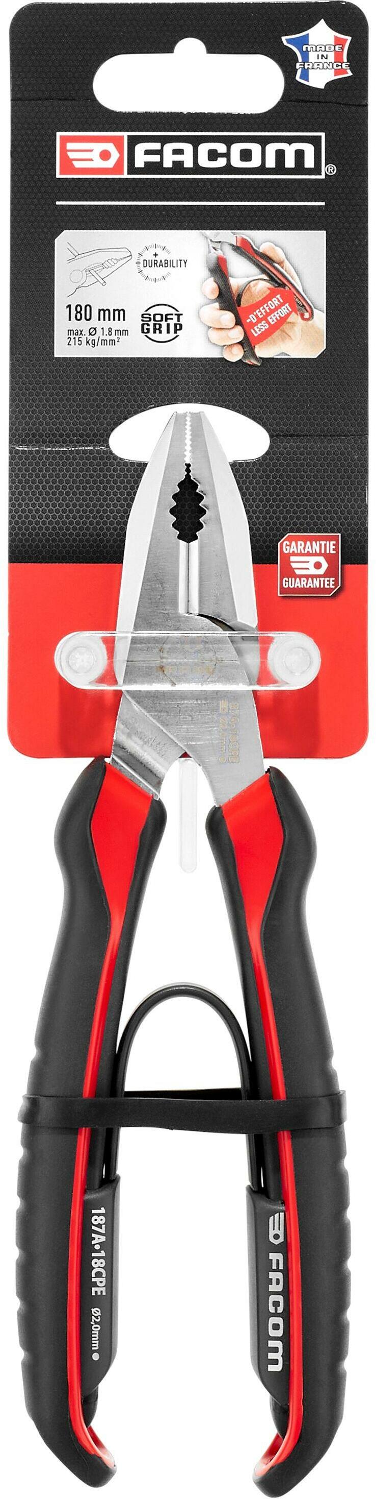 FACOM 187A.18CPEPB combination pliers 180 mm | Klium