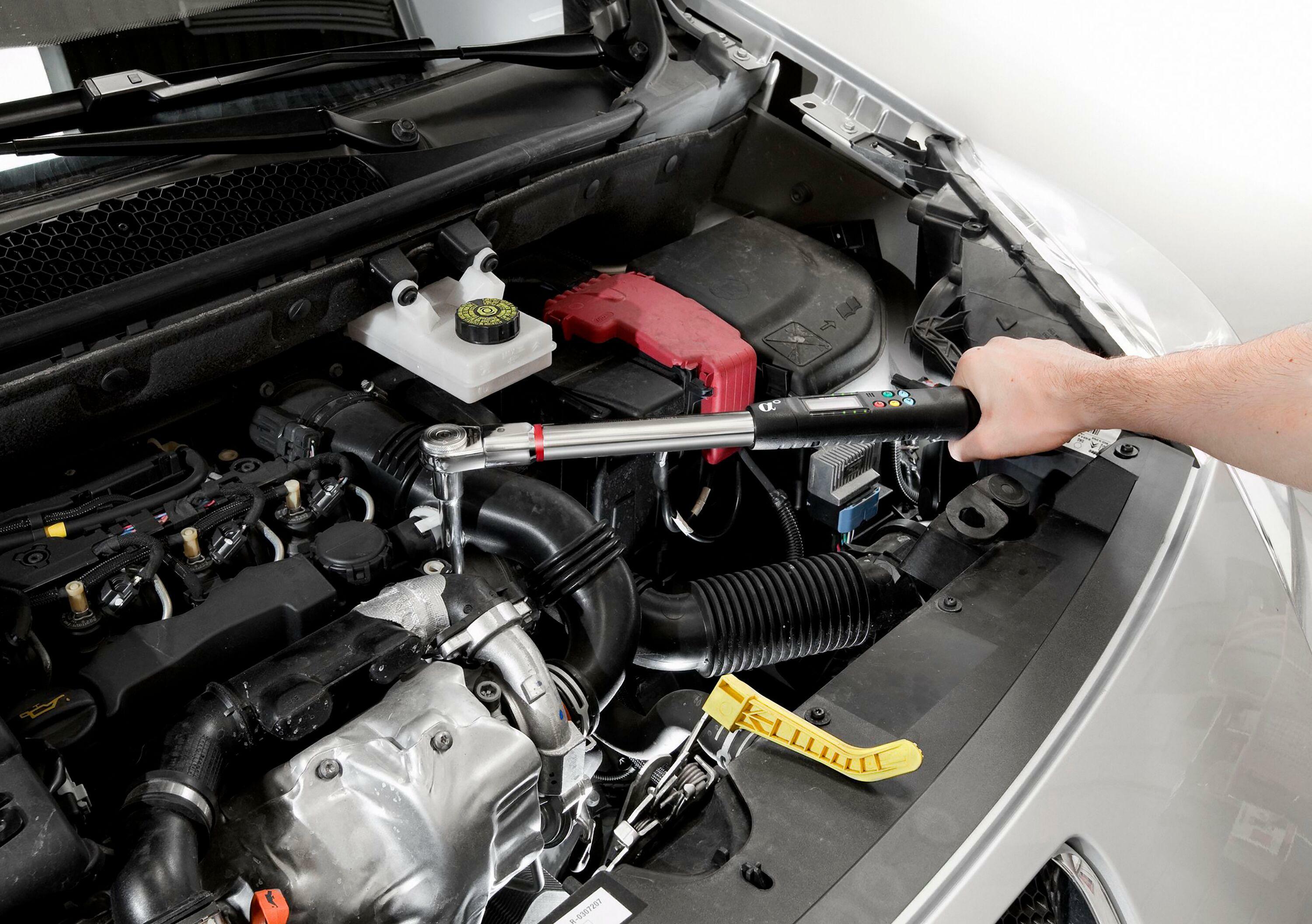 FACOM E.316A200S electronic torque spanner torque/angle with ratchet ...