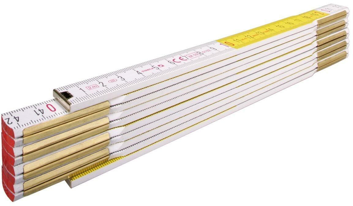 STABILA 617 folding rule yellow/white 2 m - 01128 | Klium