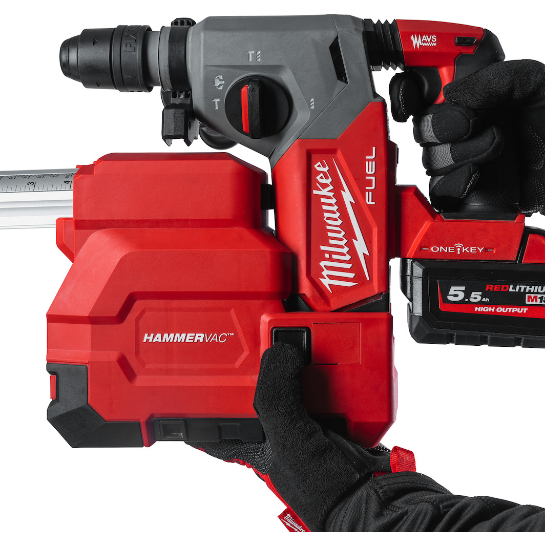 MILWAUKEE M18 CDEX-0 SDS-Plus dust extraction kit - 4933447450 | Klium