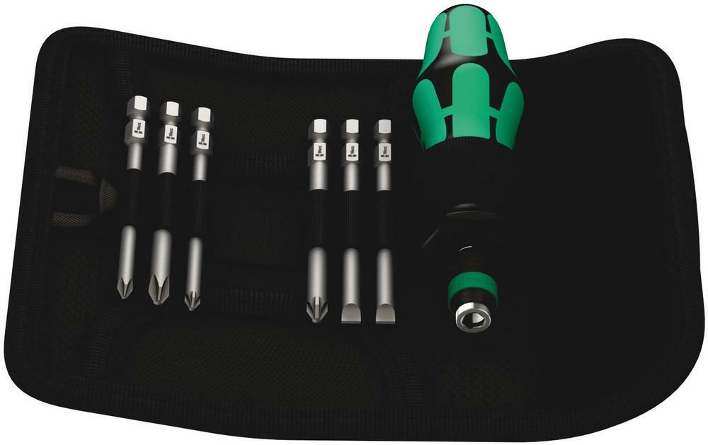 WERA Kraftform Kompakt 40 screwdriver handle with interchangeable ...
