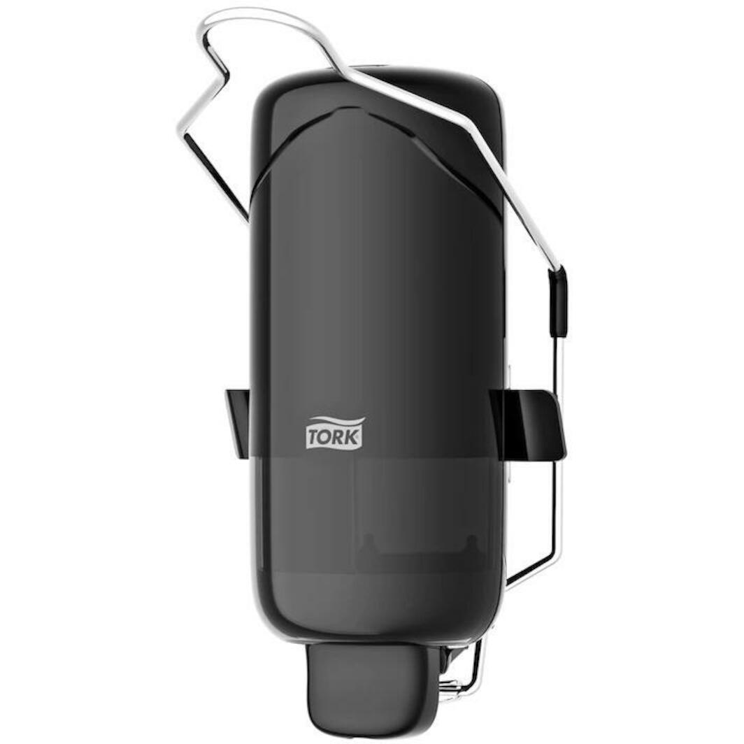 TORK 560109 liquid soap dispenser with arm bracket black S1 | Klium