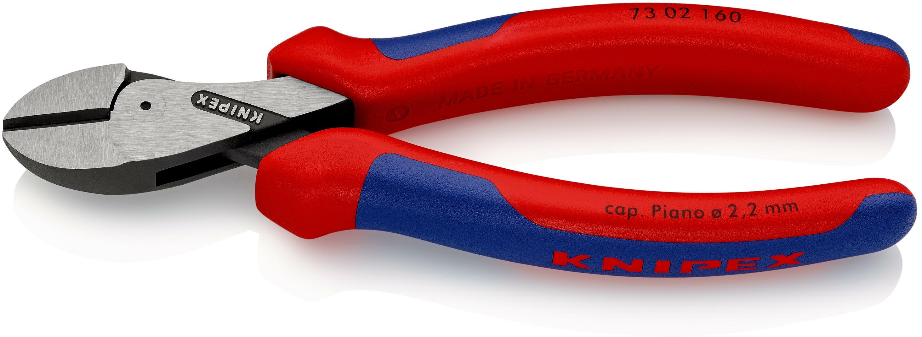 KNIPEX 73 02 160 X-Cut compact diagonal cutters large power ...