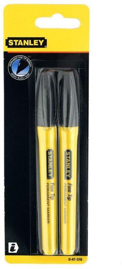 STANLEY 0-47-316 marker pen with fine tip black | Klium