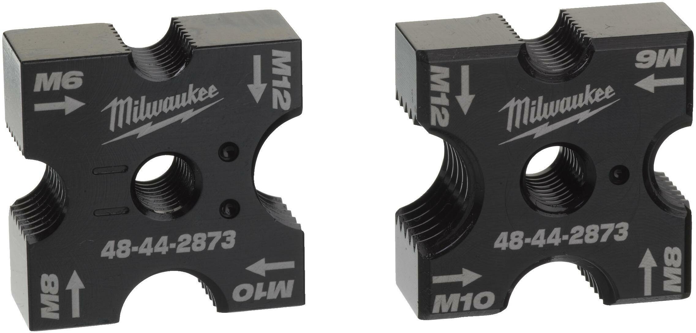MILWAUKEE 4932471372 die for M18 BLTRC threaded rod cutter (2 pcs ...