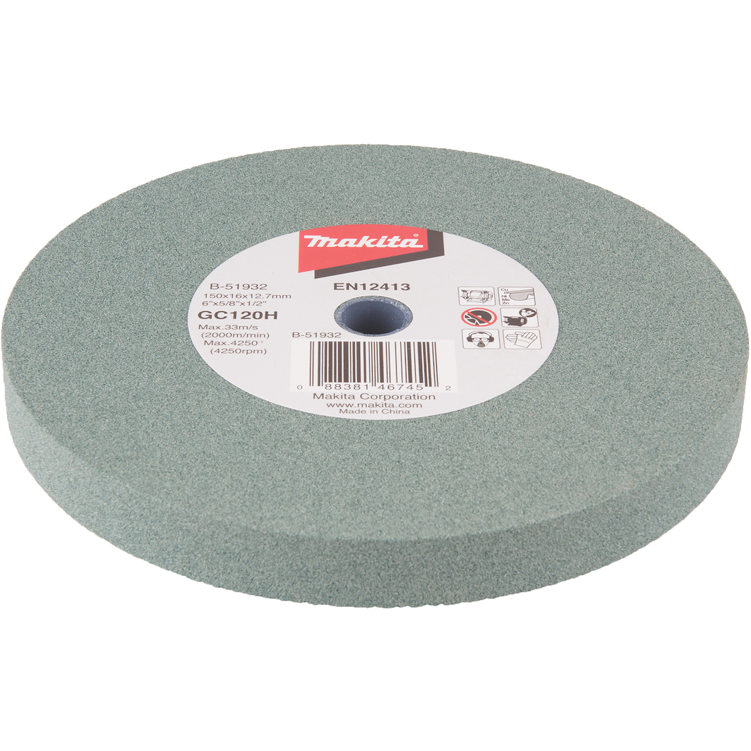 MAKITA B-51932 grinding stone 150x16,0x12,7mm GC120H | Klium