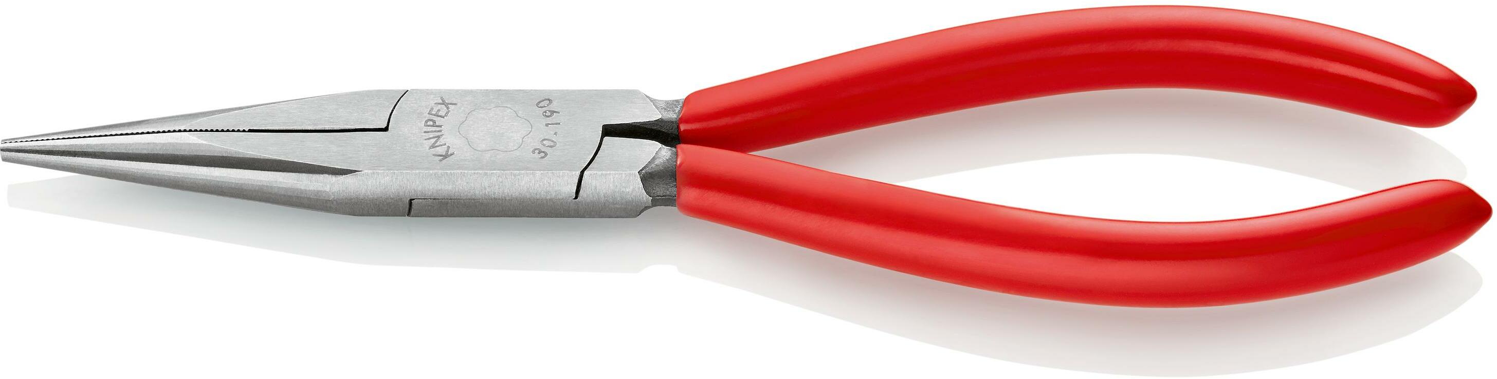 KNIPEX 30 21 190 long-handled pliers plastic-coated black atramentised ...