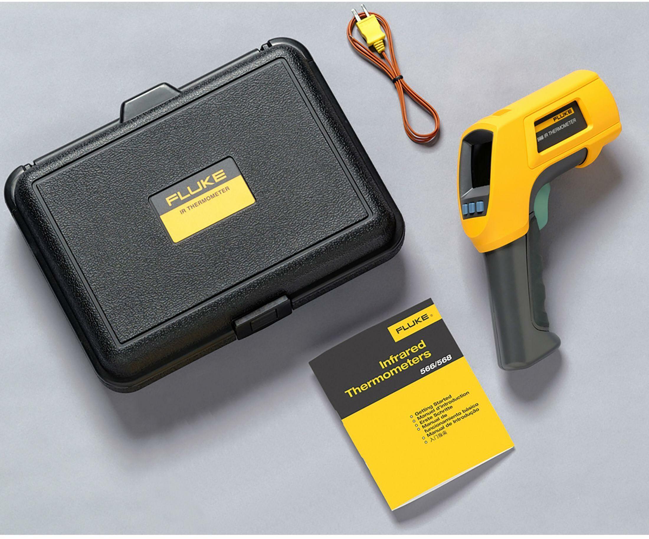 FLUKE 566 infrared thermometer (from -40°C to +650°C) - 2837799 | Klium