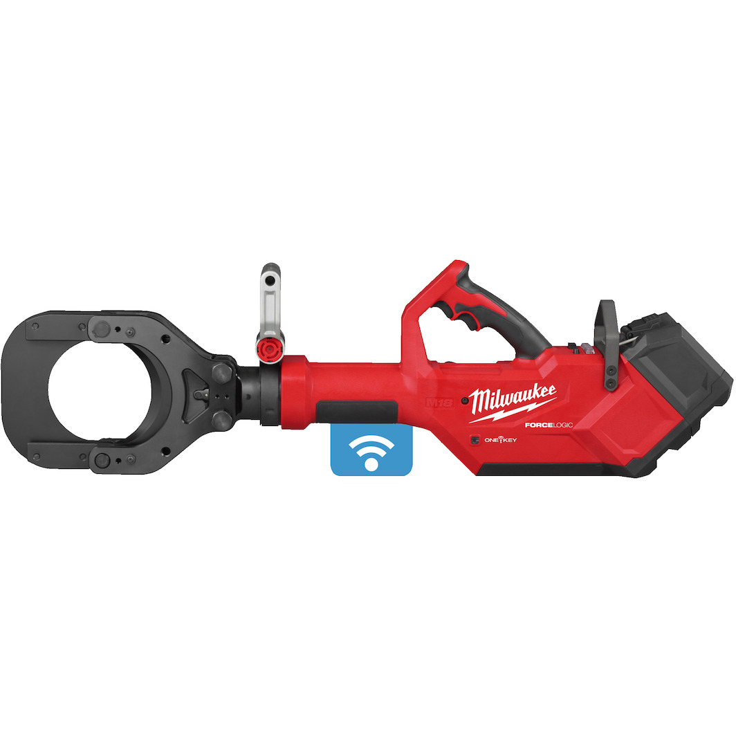 MILWAUKEE M18 HCC125-801C FORCE LOGIC hydraulic cordless cable cutter ...