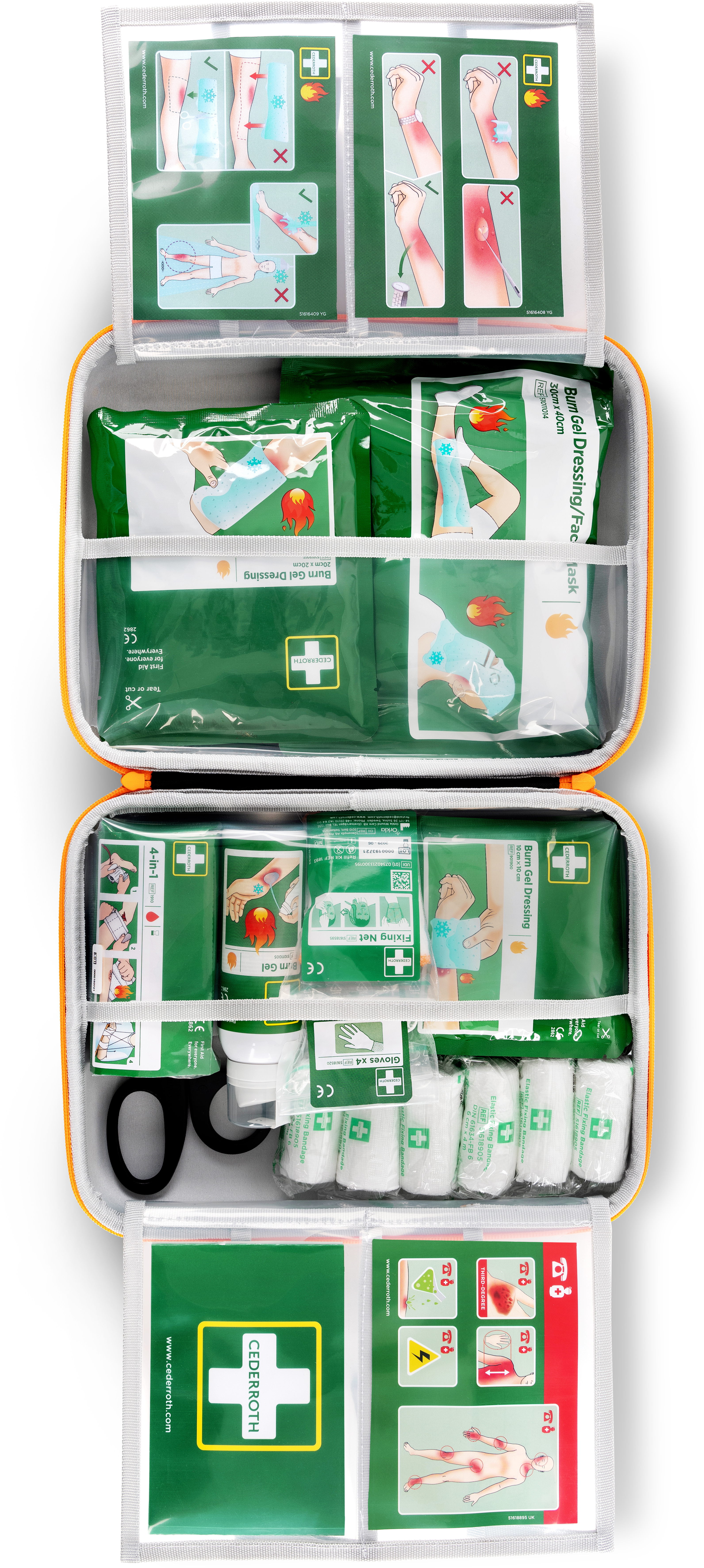 CEDERROTH 51011013 First aid burn kit | Klium