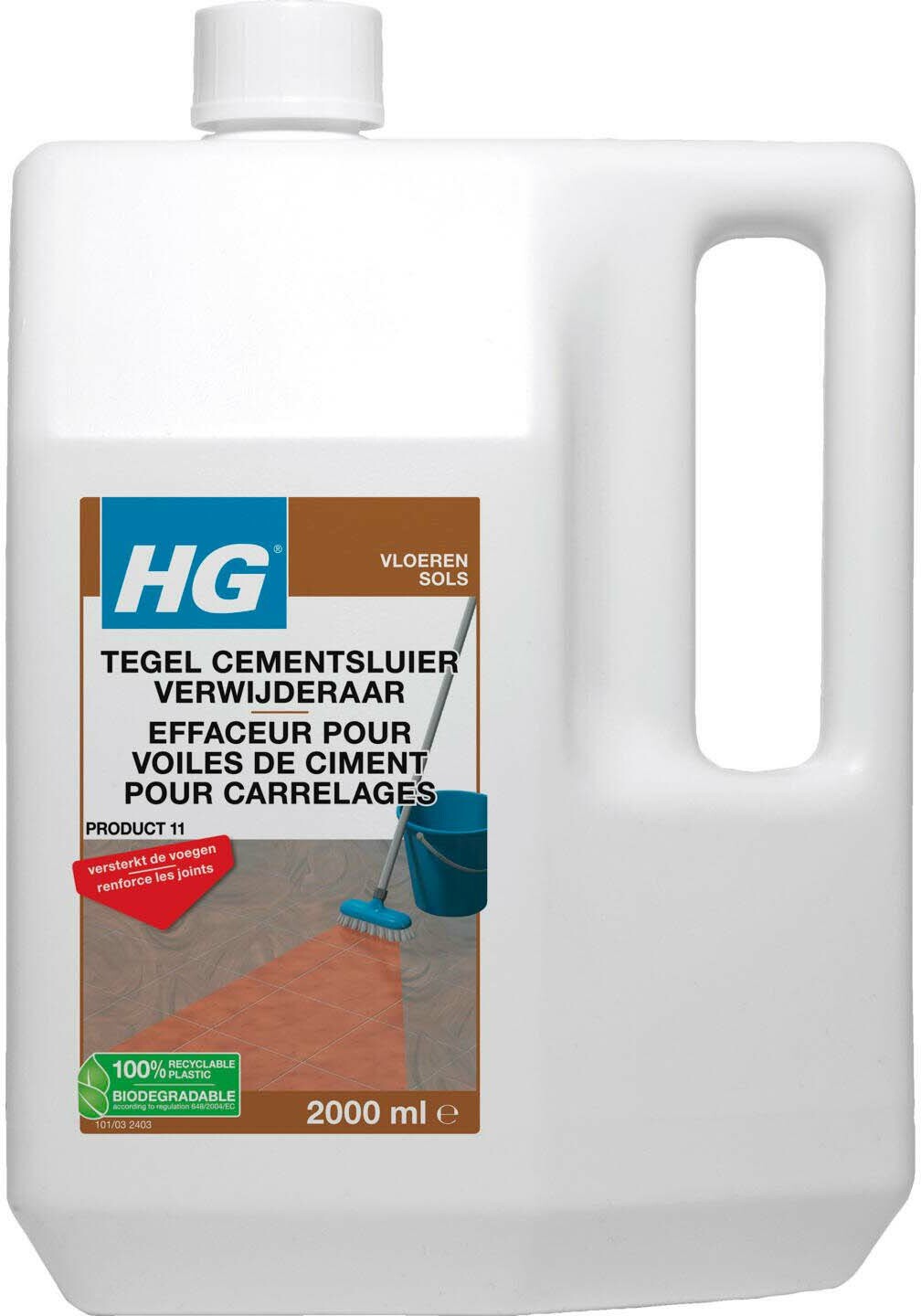 HG 101200103 tile cement slurry remover 2000 ml | Klium