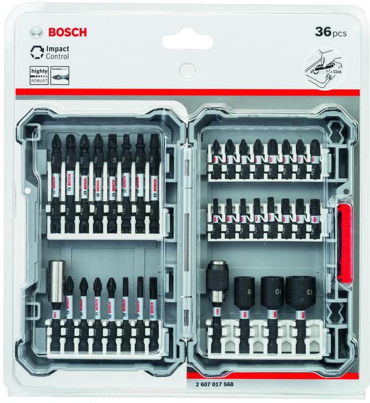 BOSCH 2607017568 Impact bit set 36-piece | Klium