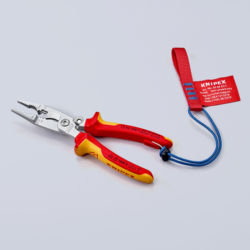 KNIPEX 13 96 200 electric installation pliers insulated with multi ...
