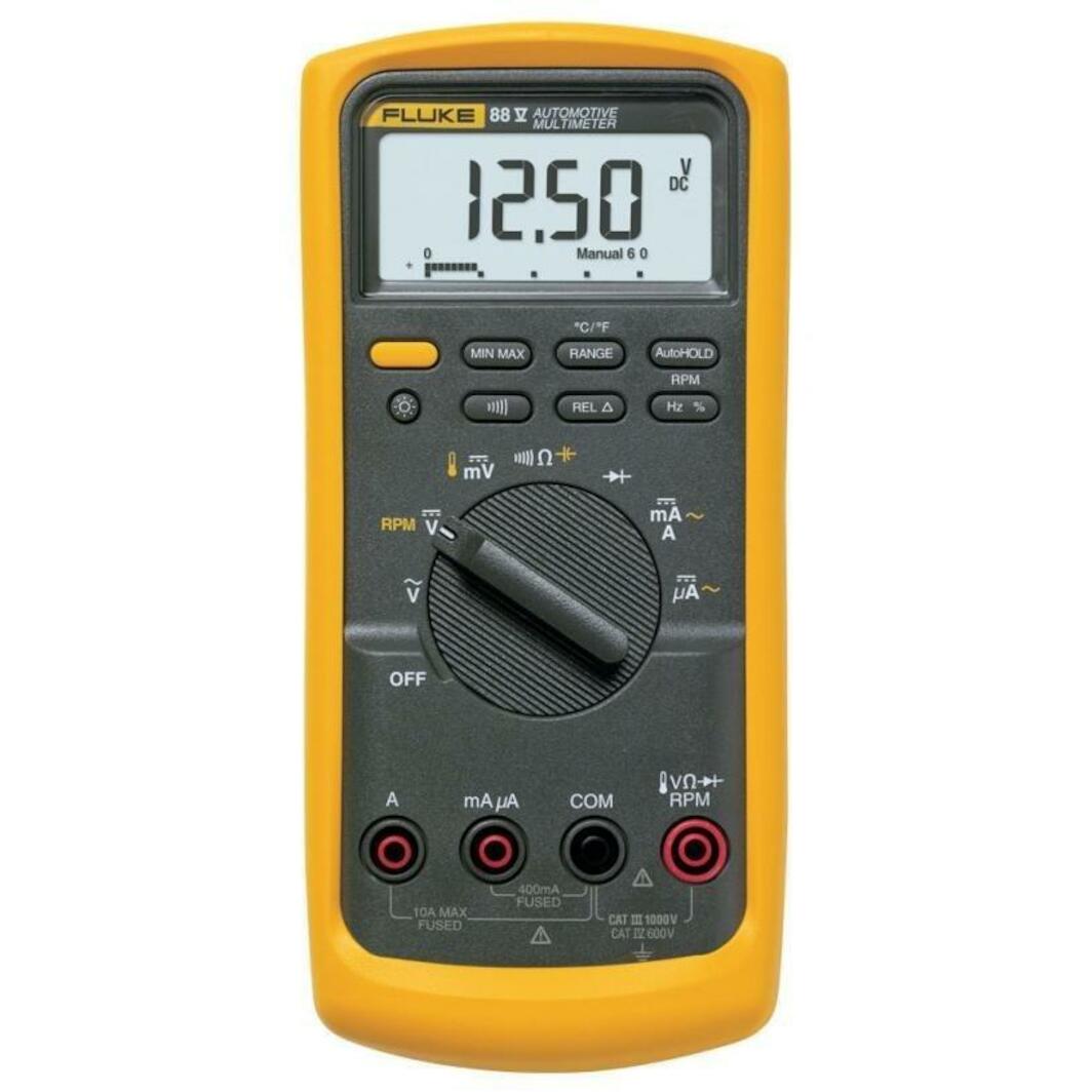FLUKE 88-V/A automotive diagnostic kit with automotive multimeter ...