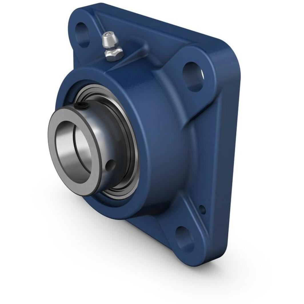 SKF FY 17 FM Y ball bearing unit with flange square, d 17 mm, A 26 mm ...