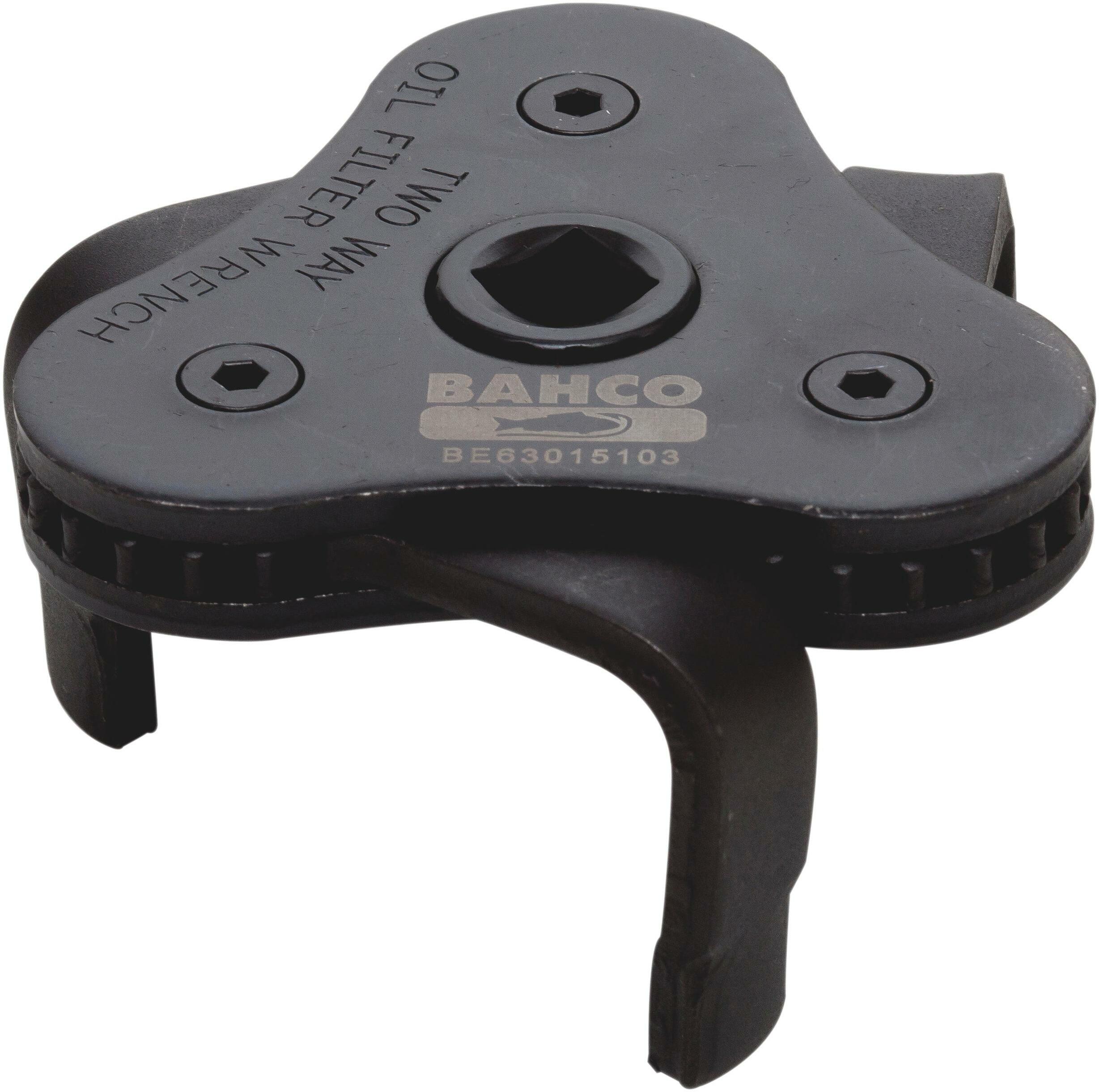 BAHCO BE65F65120 oil filter spanner, three-legged