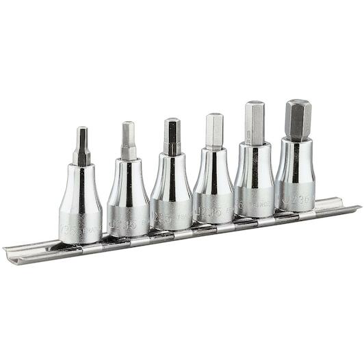 FACOM JT.40 socket set 3/8" on metal rack | Klium