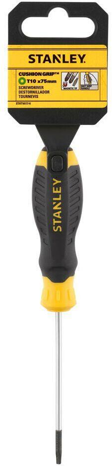 STANLEY STHT16177-0 CushionGrip screwdriver Torx TT10 x 75mm | Klium