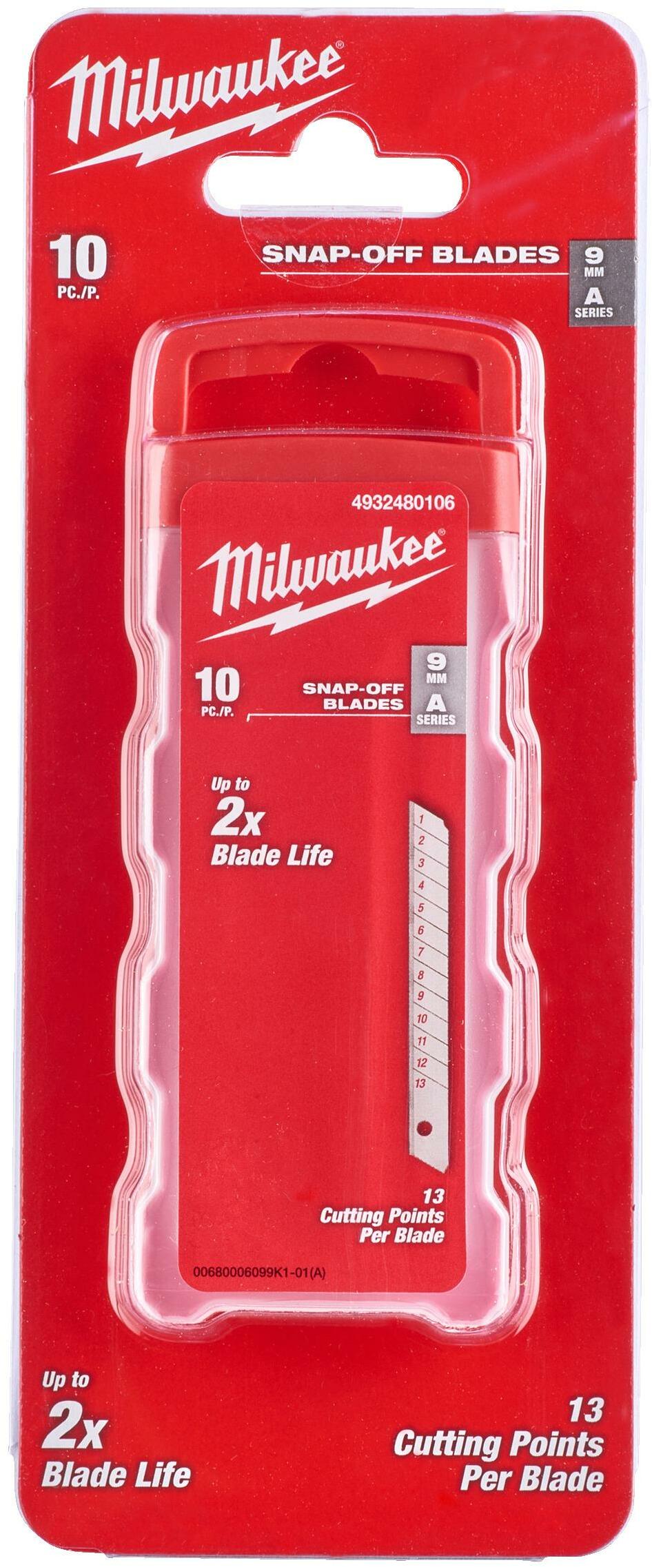 MILWAUKEE 4932480106 blade for sliders 9 mm (10 pcs) | Klium