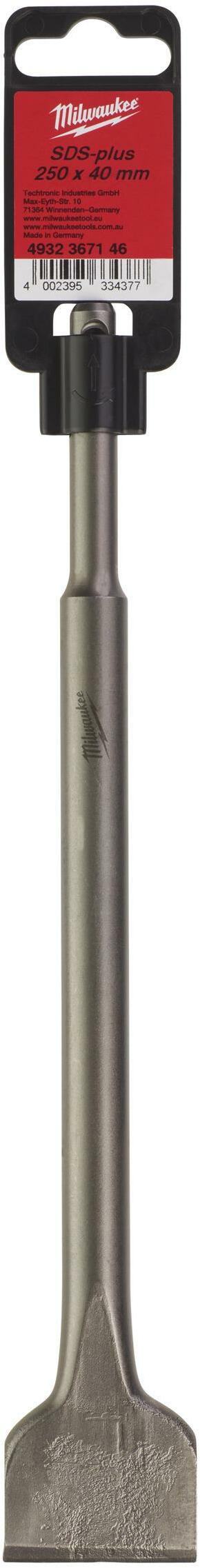 MILWAUKEE 4932367146 SDS-Plus wide chisel 250 x 40 mm | Klium