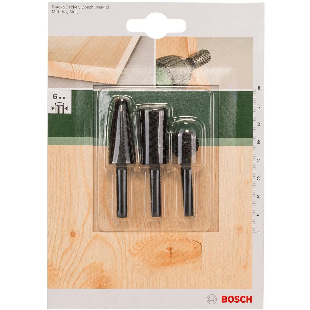 BOSCH 2609255302 wood rasp set 3-piece | Klium