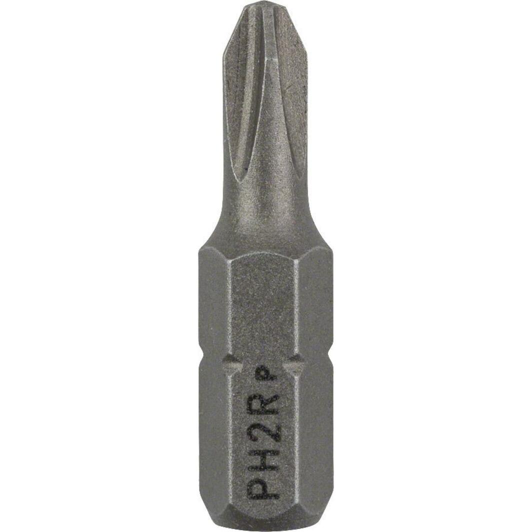 BOSCH 2607002519 screwdriver bit Extra Hard reduced PH2R, 25 mm (25 pcs ...