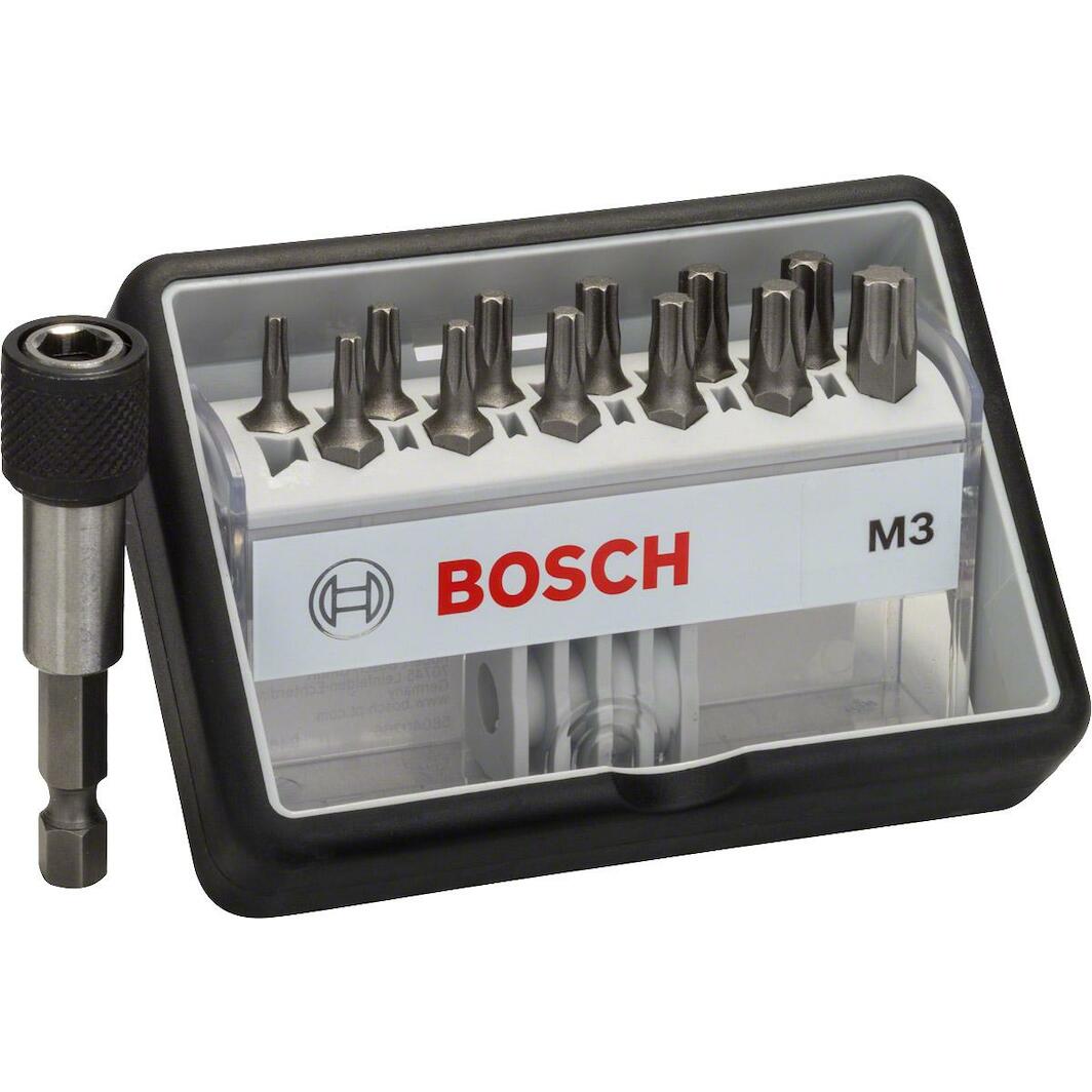 BOSCH 2607002565 screwdriver bits set Extra Hard RobustLine Maxgrip M3 ...