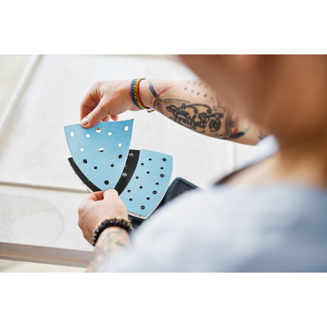 FESTOOL Delta 200 P180 GR/10 Granat sandpaper, 180 grit (10 pcs ...