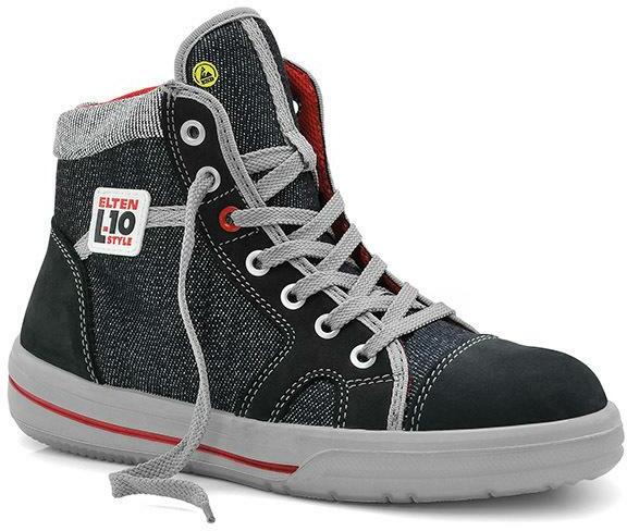 ELTEN SENSATION LADY ESD S2 safety shoe half-high (black) - 74206-41 ...