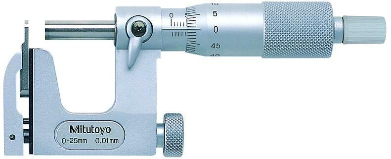 MITUTOYO 117-102 external caliper 25-50mm interchangeable anvils | Klium