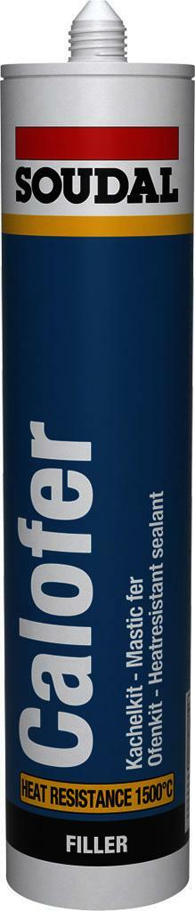 SOUDAL Calofer heat-resistant sealant stove sealant (300 ml) - 100127 ...
