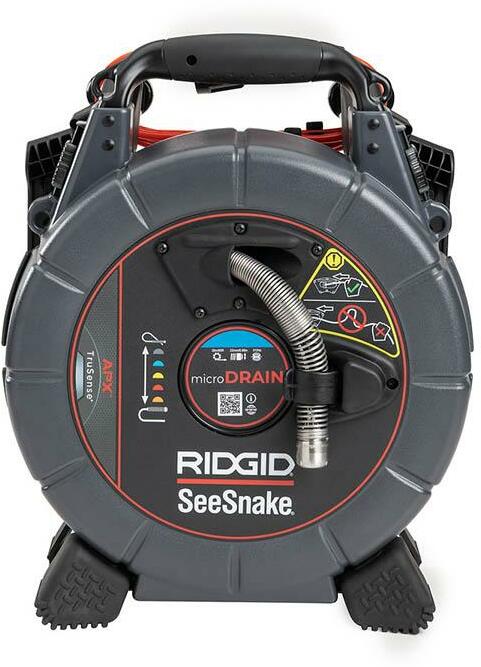 RIDGID SeeSnake microDRAIN APX inspection reel with micro CA-350 ...