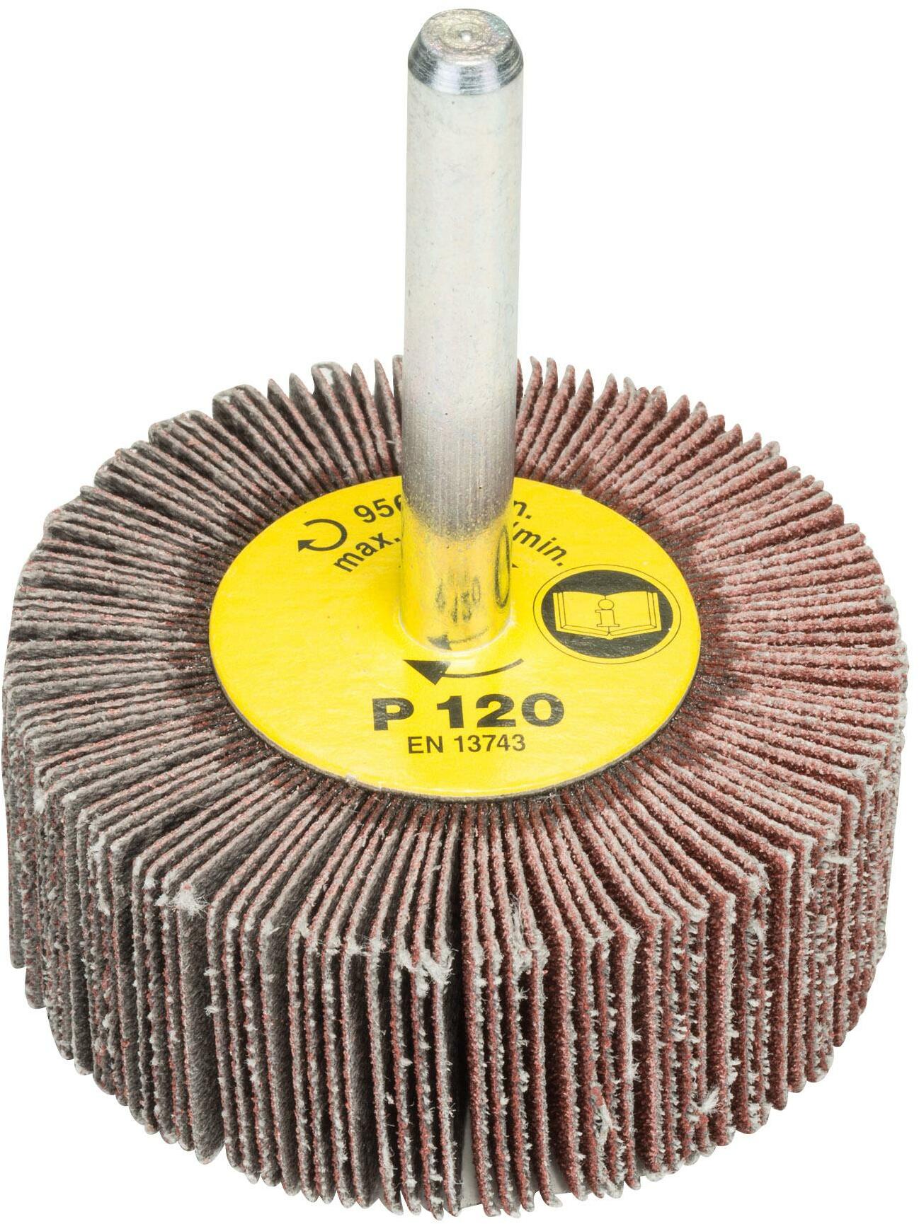 BOSCH 2609256283 flap disc for drills cylindrical 50x20 mm grit 120 | Klium