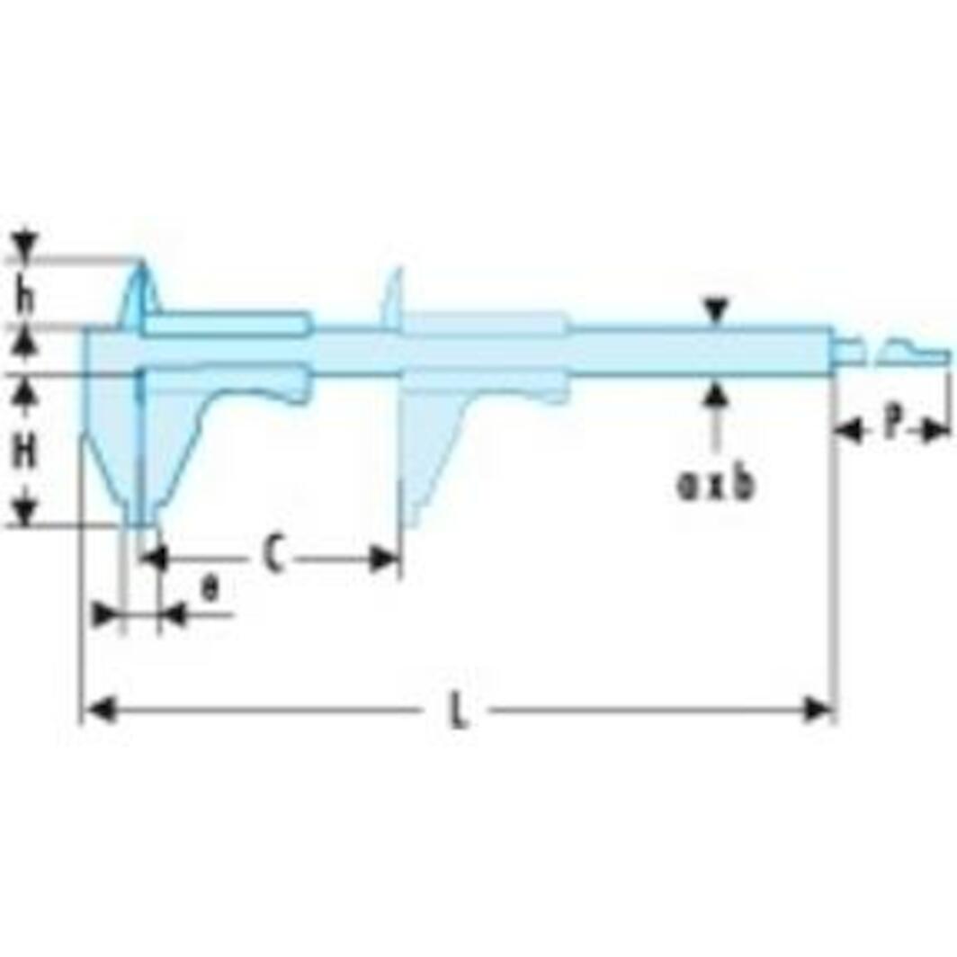 FACOM 805.2 universal caliper class 0 - 1/50th | Klium