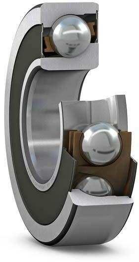 SKF 7309 BE-2RZP single-row angular contact ball bearing with 40 ...
