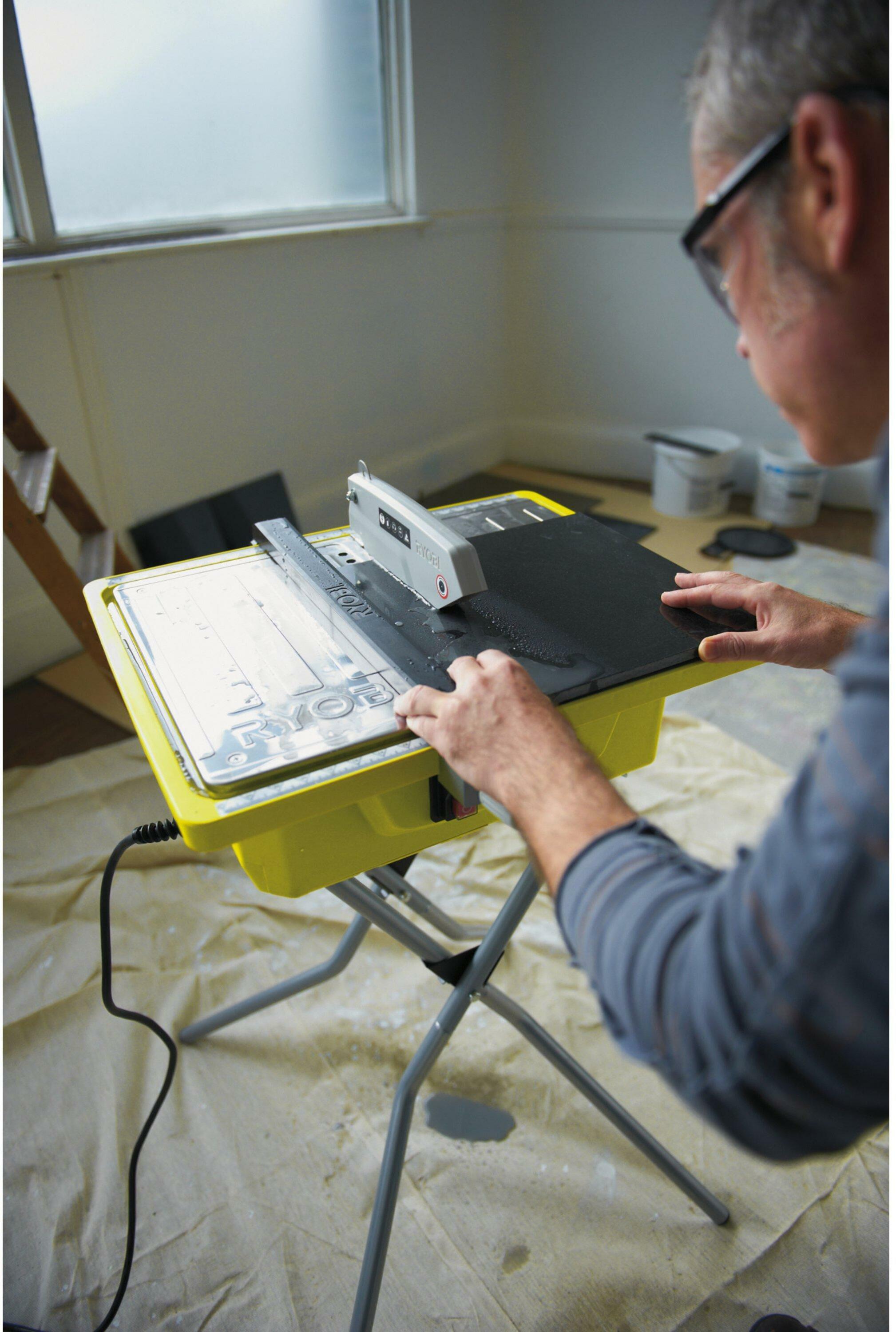 Ryobi tile saw with stand store