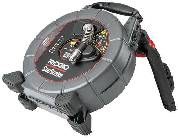 RIDGID SeeSnake MicroReel APX portable inspection camera with TruSense ...