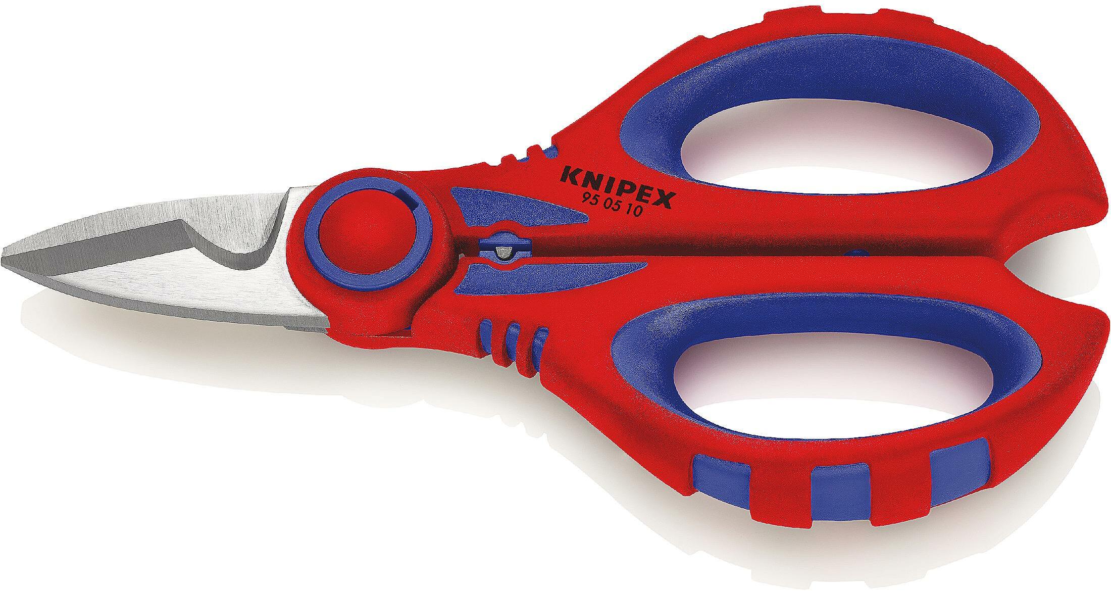 KNIPEX 95 05 10 SB scissors for electricians | Klium