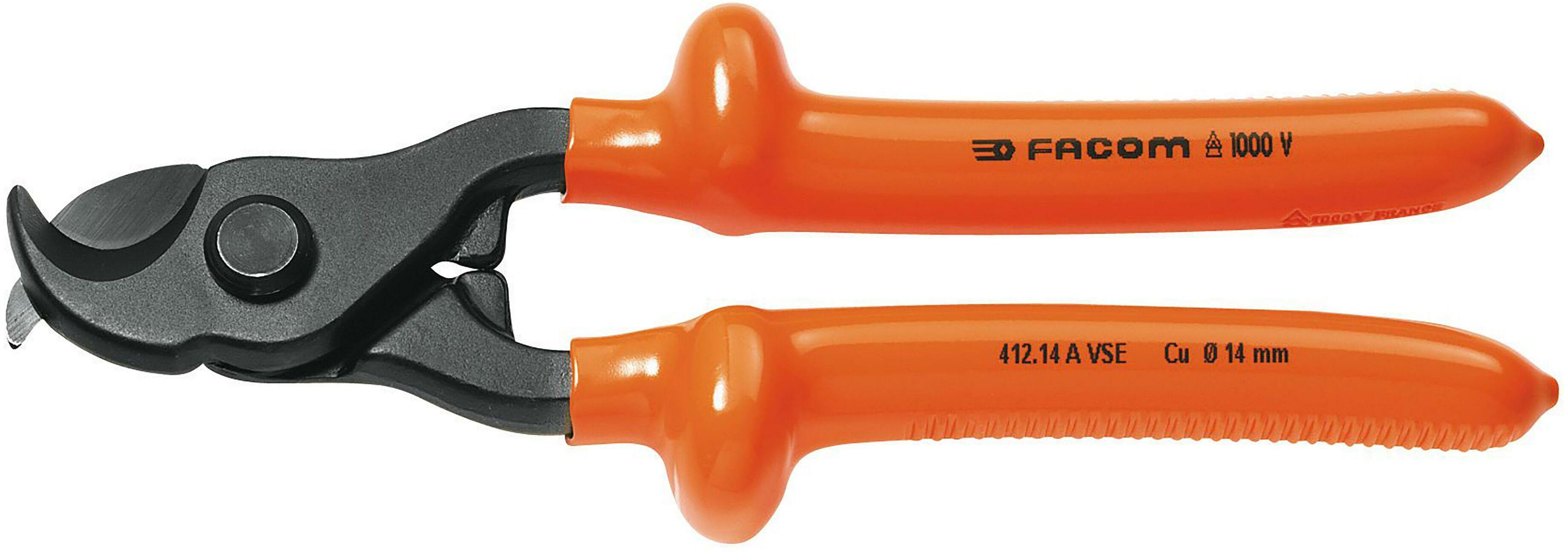 FACOM 412.14AVSE cable cutter for copper-aluminium - insulated up to ...