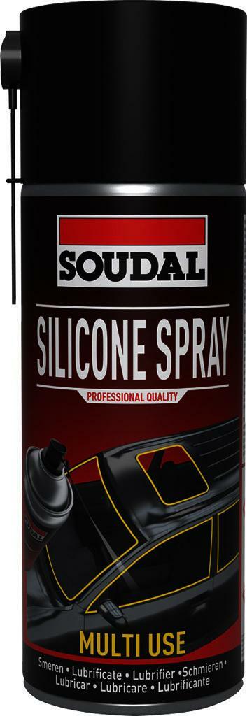 SOUDAL 119704 silicone spray with lubricating and anti-adhesion ...