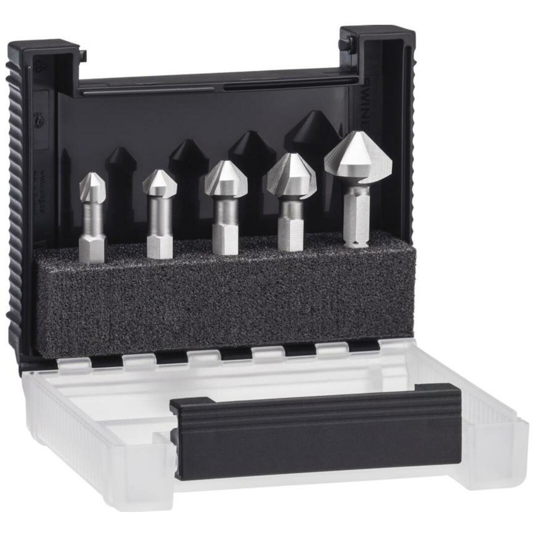 WIHA 79186B5 sovereign drill bit set 1/4" 6-piece incl. box - 28027 | Klium
