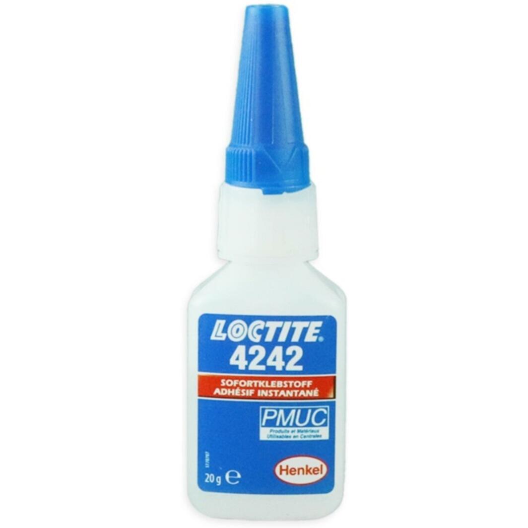 LOCTITE 4242 ethyl cyanoacrylate adhesive colourless/straw low ...