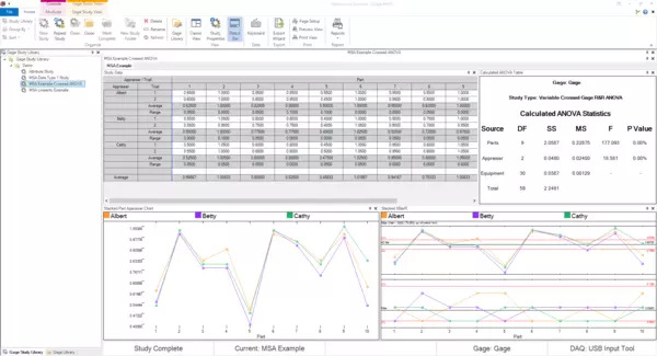 MITUTOYO MeasurLink 10 Gage R&R data management software - 64AAB841R ...