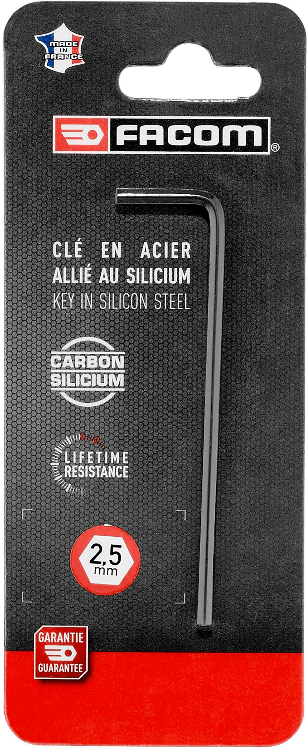 FACOM 83H.2.5PB long Allen key 2.5 mm | Klium
