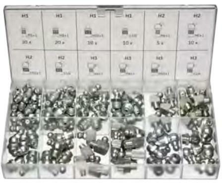 SKF LAGN 120 grease nipple set 120-piece | Klium